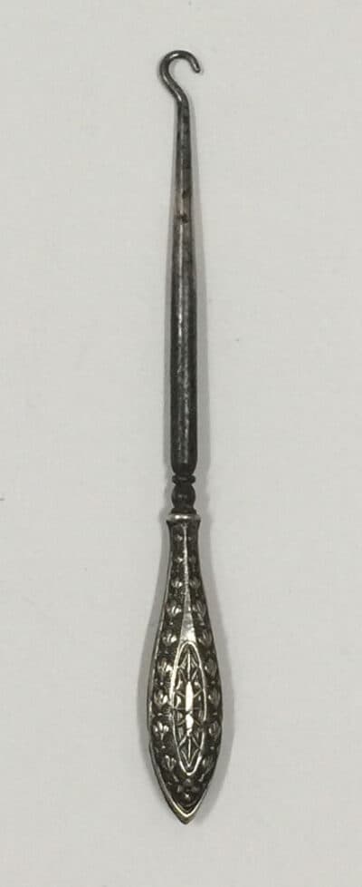 Antique Silver Button Hook | Fusspots at Inglewood