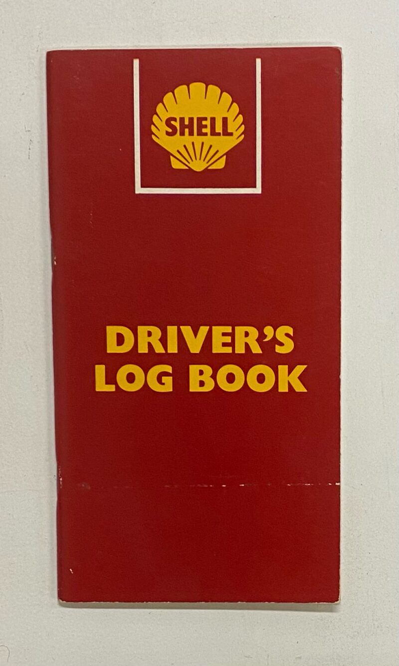 Vintage unused SHELL Driver's Log Book | Fusspots at Inglewood