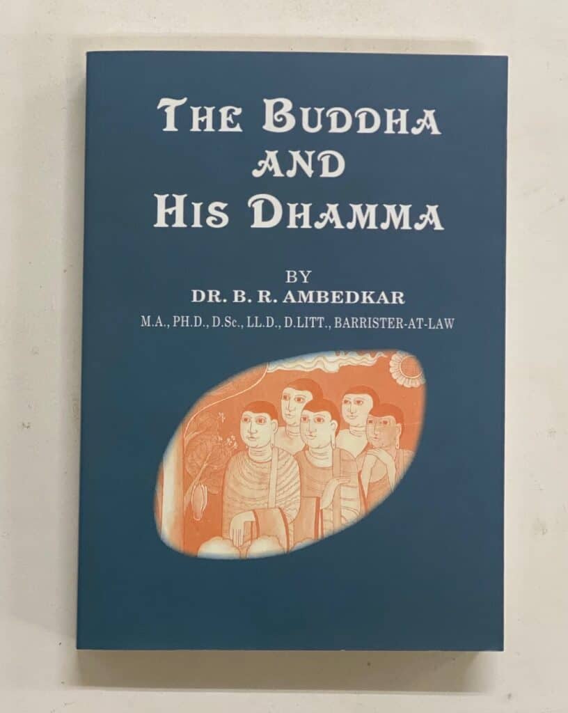 'The Buddha And His Dhamma' by Dr. B.R. Ambedkar, soft cover edition | Fusspots at Inglewood