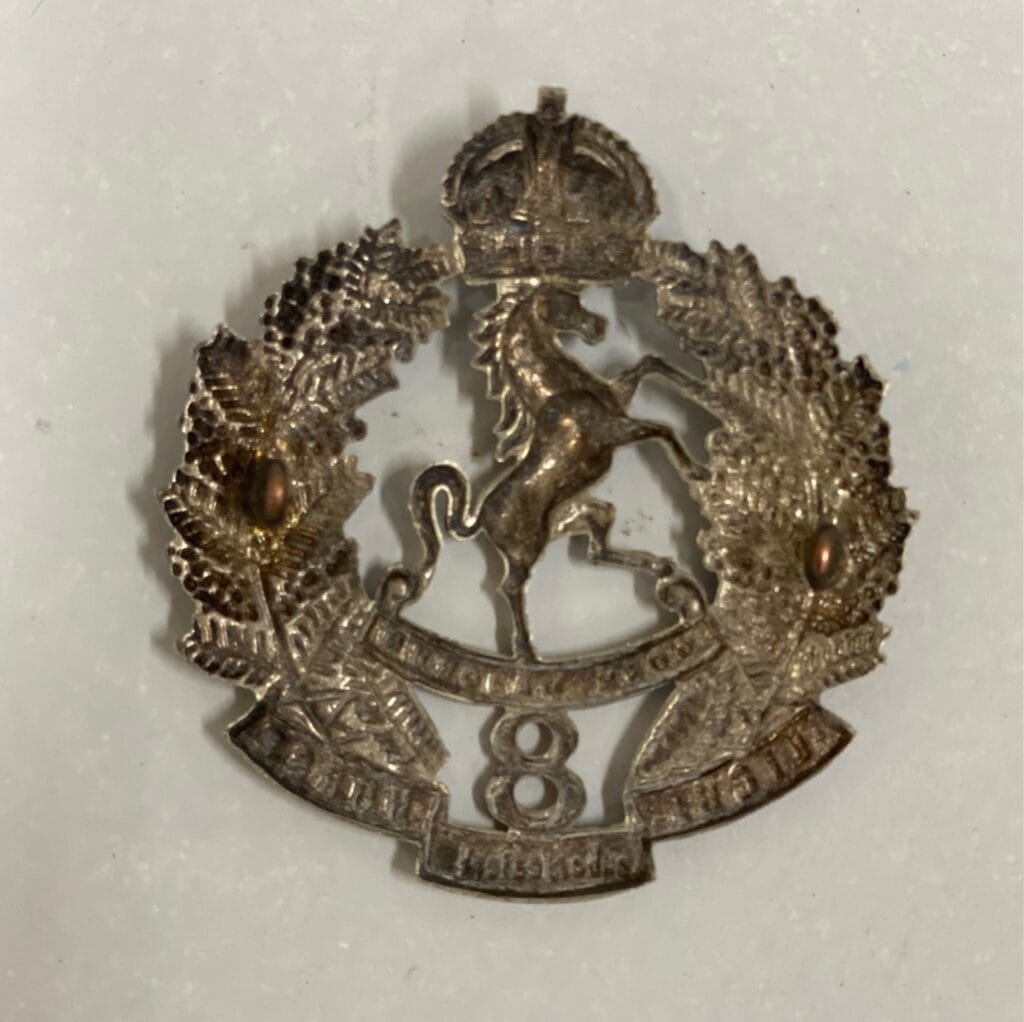 8th Light Horse (Indi Light Horse), hat badge Victoria Australia ...