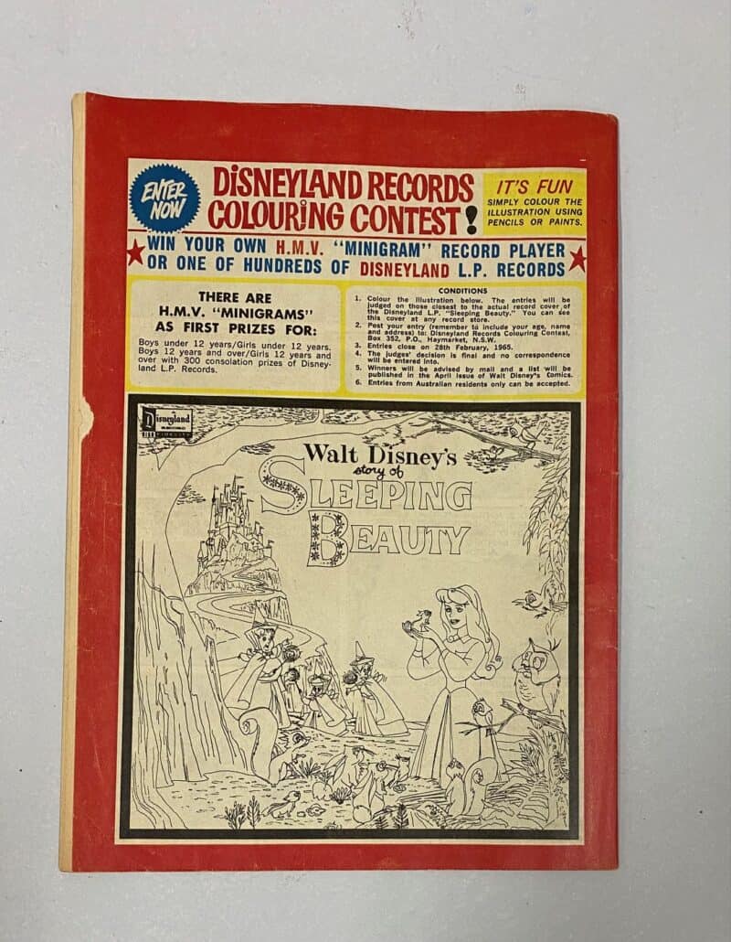 Vintage Walt Disney's Mickey Mouse comic, 1965, M98 | Fusspots at Inglewood