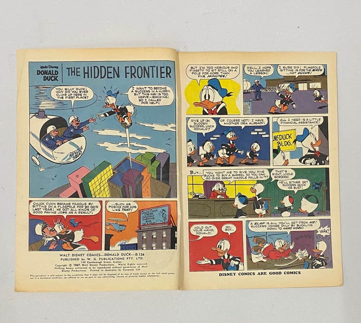 Mickey Mouse, 1967 Comic | Fusspots at Inglewood