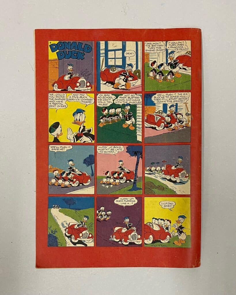 Vintage Walt Disney Donald Duck comic, 1967, D.126 'The Hidden Frontier ...