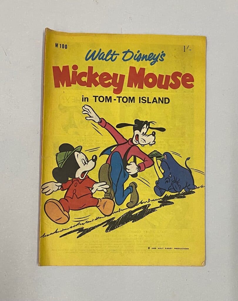 'Mickey Mouse', Walt Disney comic 1969 | Fusspots at Inglewood