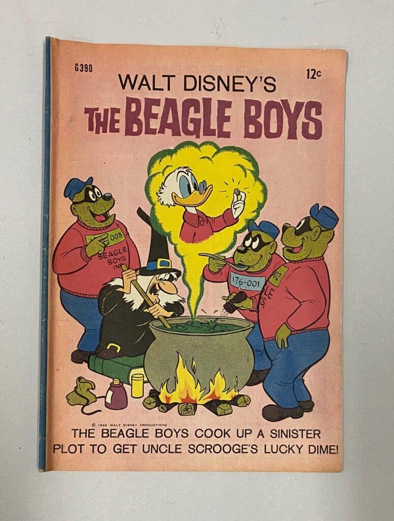Vintage Walt Disney comic 'The Beagle Boys' 1966, G390 | Fusspots at ...