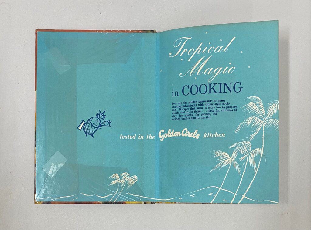 Vintage Golden Circle Tropical Recipe Book HB, 1960s | Fusspots at ...