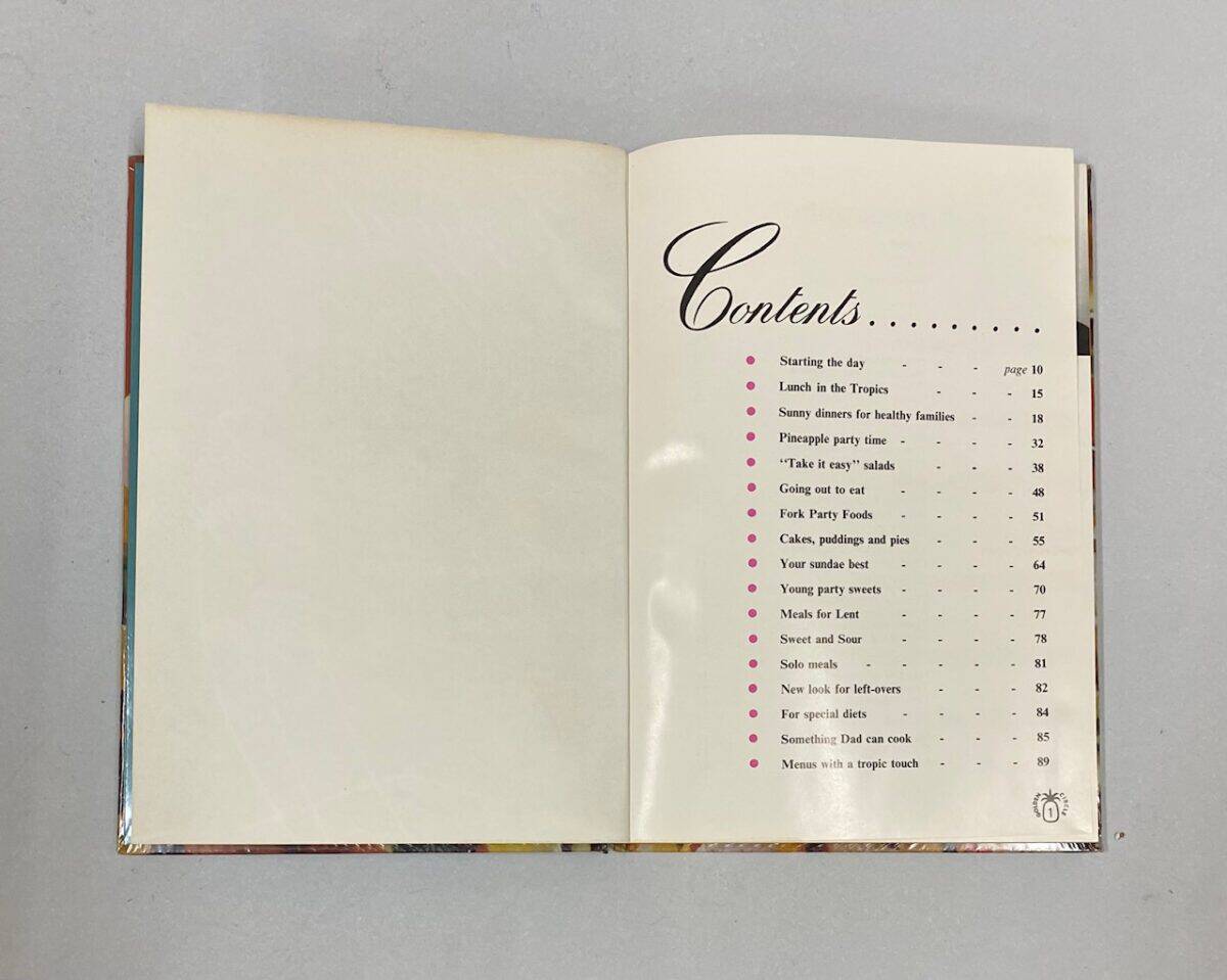 Vintage Golden Circle Tropical Recipe Book HB, 1960s | Fusspots at ...